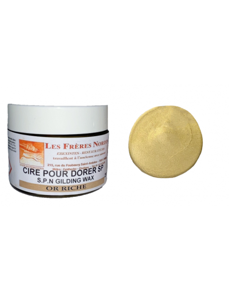 CIRE POUR DORER OR RICHE
